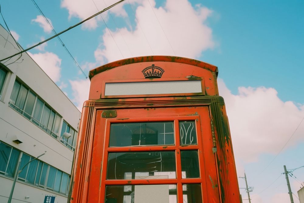 2000s telephone booth architecture building | Premium Photo - rawpixel