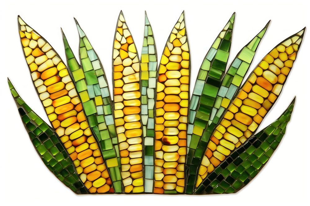 Mosaic tiles corn plant food | Free Photo - rawpixel