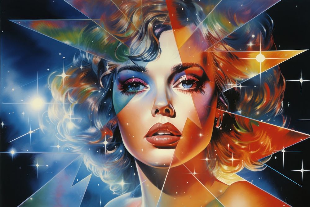 Mirror art portrait advertisement | Free Photo Illustration - rawpixel