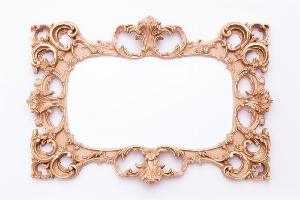 Rococo frame vintage rectangle white | Premium Photo - rawpixel