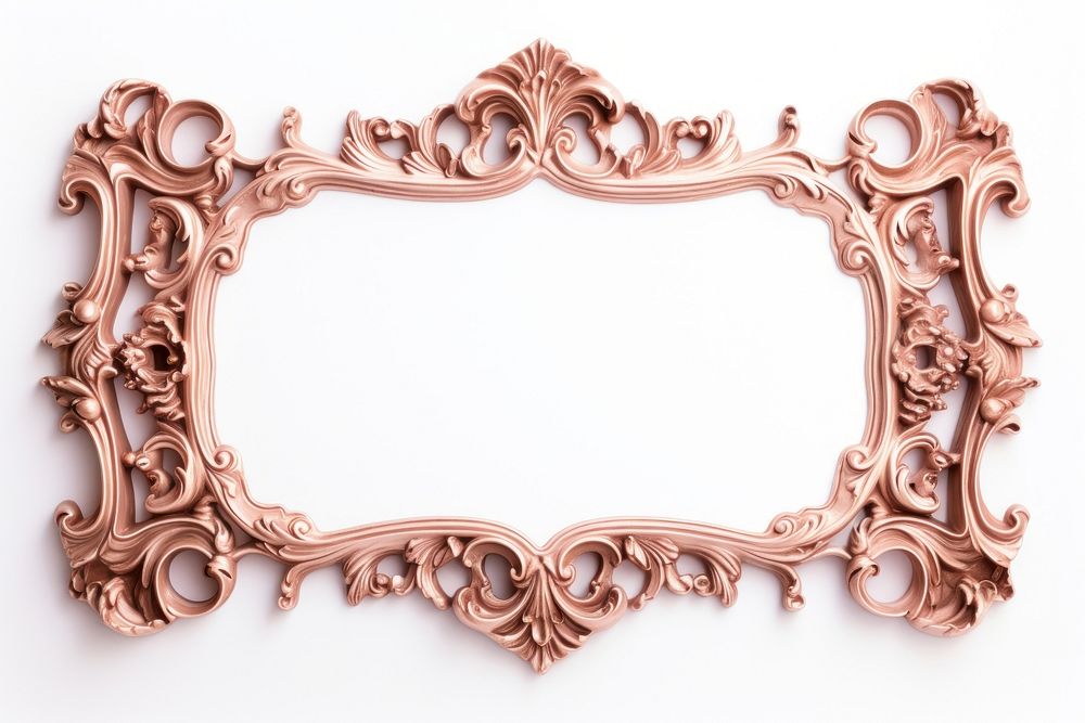 Rococo frame vintage rectangle oval | Free Photo - rawpixel