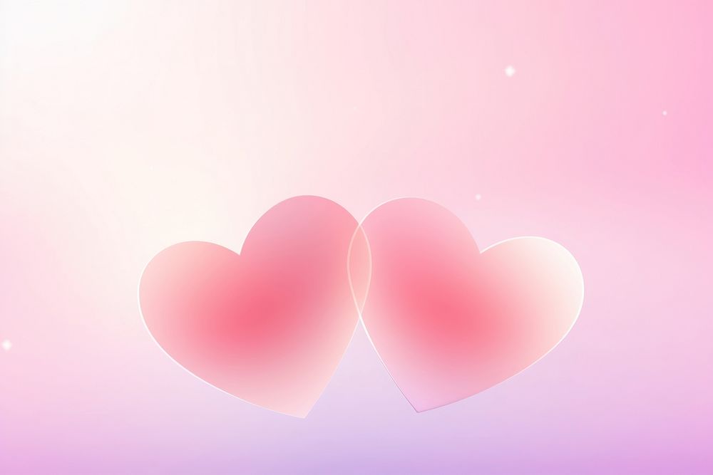 Two heart background backgrounds abstract | Premium Photo Illustration ...