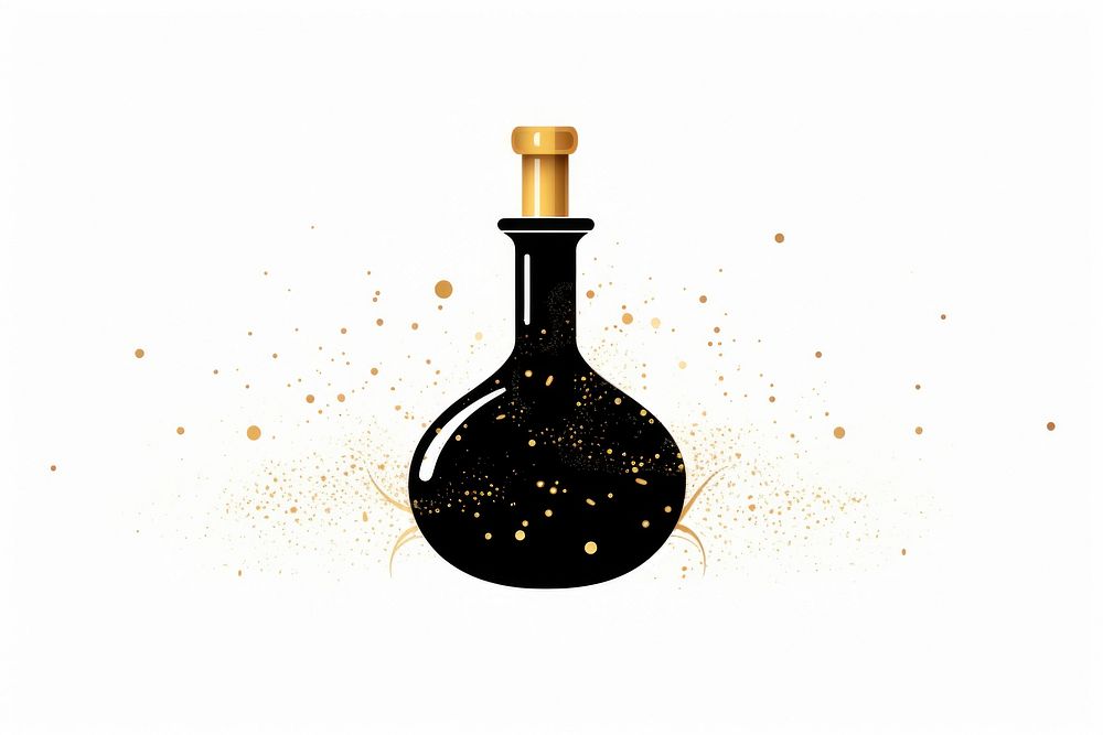 Illustration magic potion bottle drink | Premium Photo Illustration ...