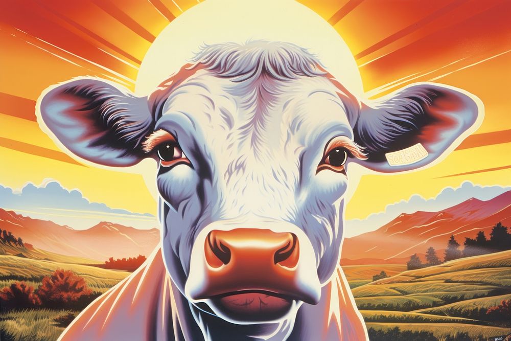 fresh beef livestock mammal cattle. | Premium Photo Illustration - rawpixel