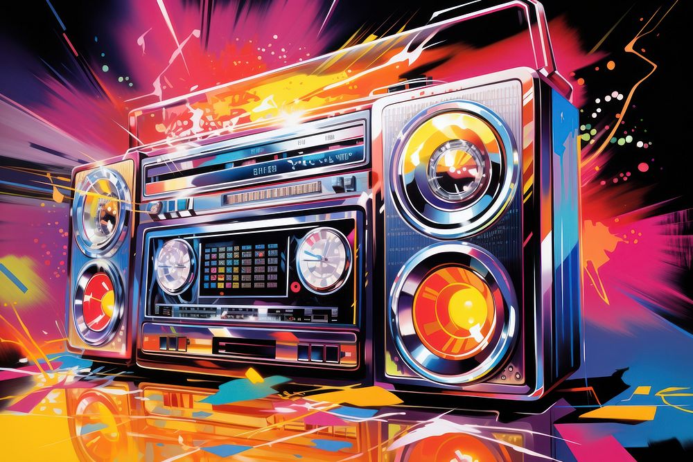 A jam stereo noise electronics. | Free Photo Illustration - rawpixel