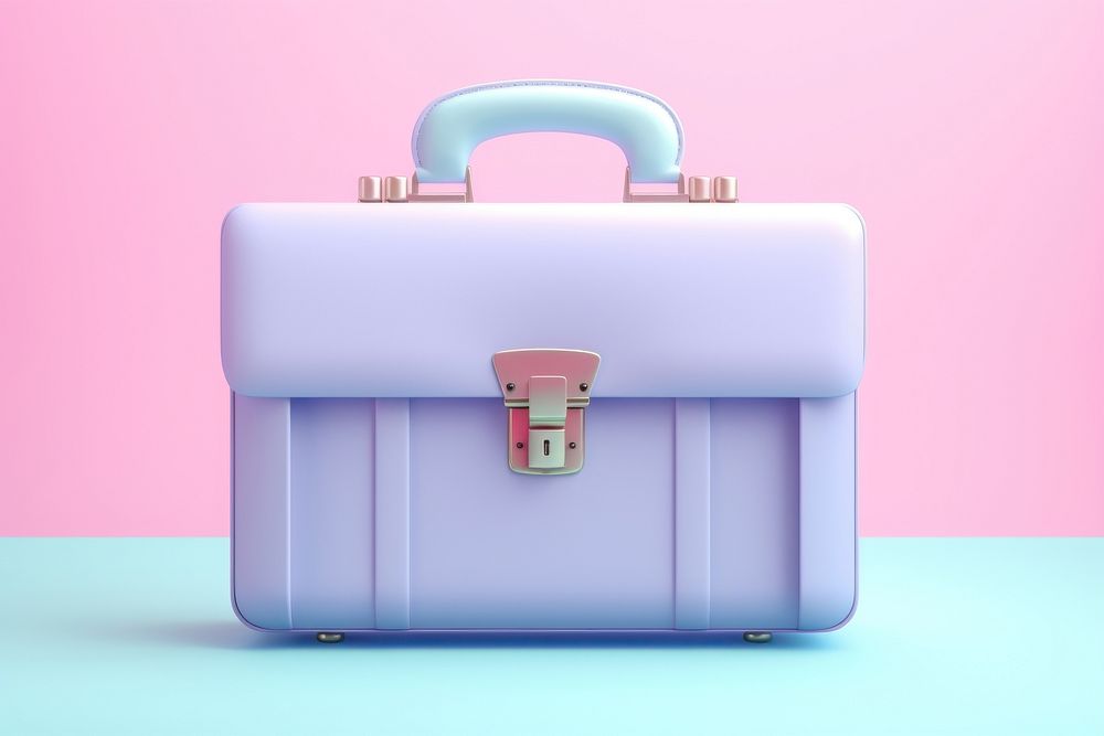 Briefcase bag furniture cosmetics. | Premium Photo Illustration - rawpixel