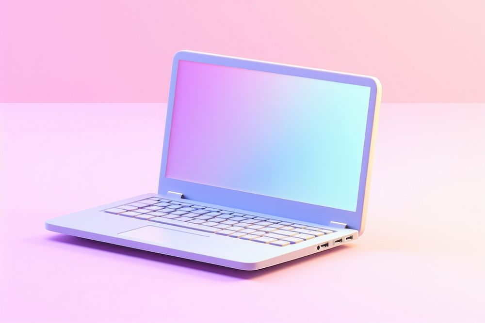 Laptop computer portability electronics. | Premium Photo Illustration ...