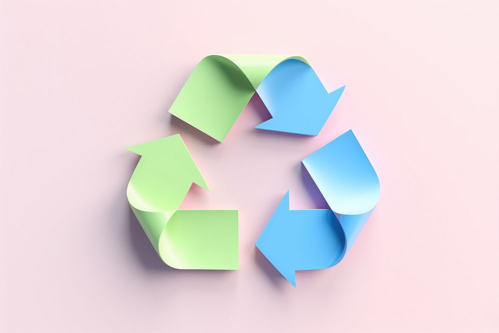 Recycle icon recycling circle purple. | Premium Photo Illustration ...