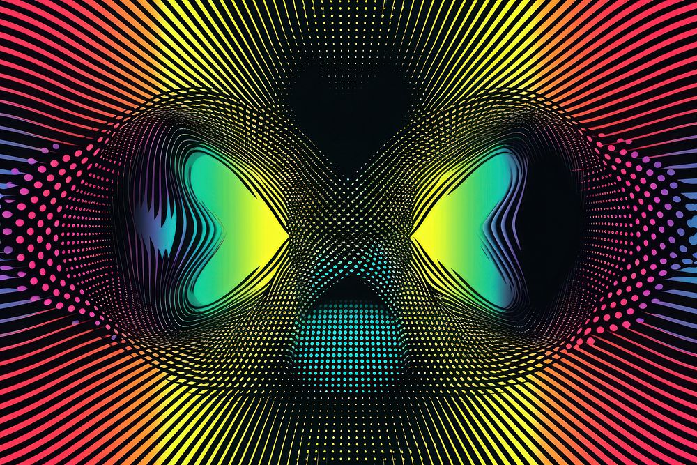 Ghost abstract graphics pattern. | Premium Photo Illustration - rawpixel