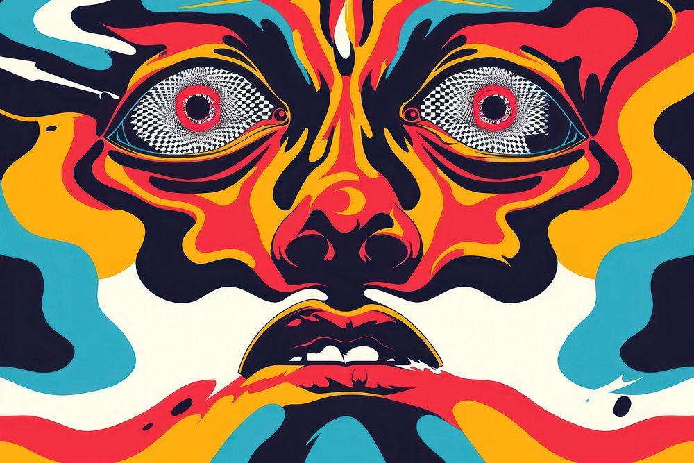 Anger art painting abstract. | Free Photo Illustration - rawpixel