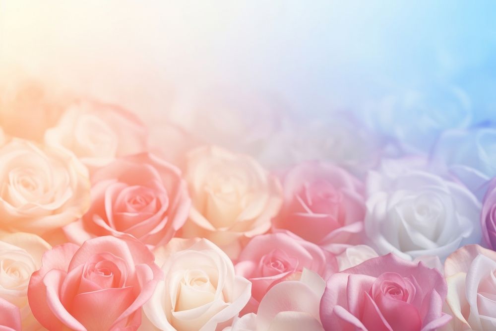 Roses wedding gradient background backgrounds | Free Photo Illustration ...