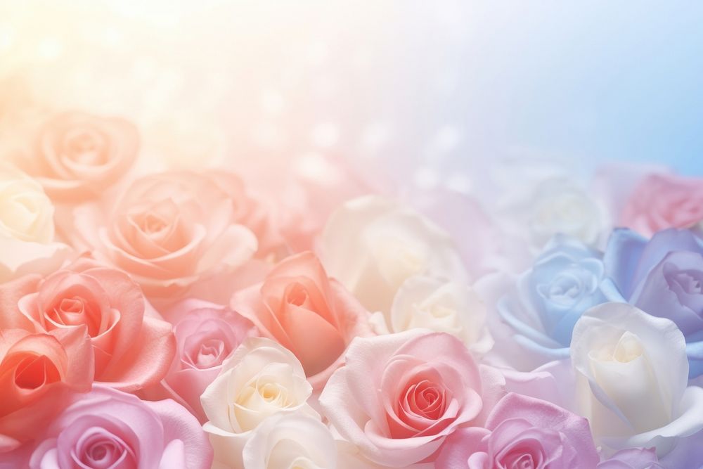 Roses wedding gradient background backgrounds | Premium Photo ...