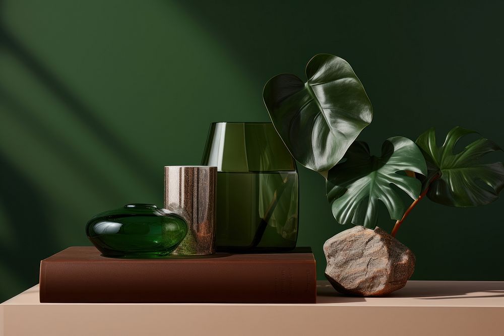 Plant green still life cosmetics. | Premium Photo - rawpixel