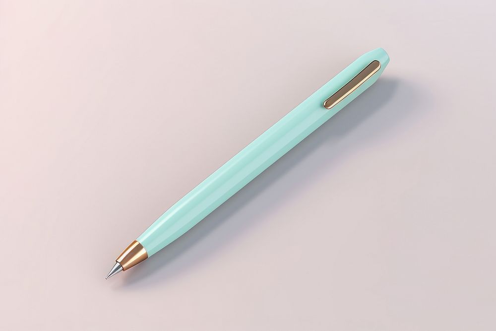 Pen pen turquoise pencil. | Premium Photo Illustration - rawpixel