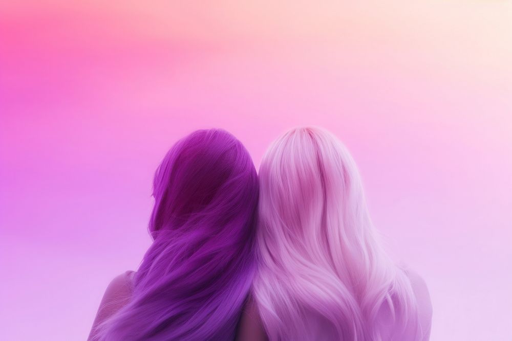 Lgbt couple purple adult love. | Premium Photo Illustration - rawpixel