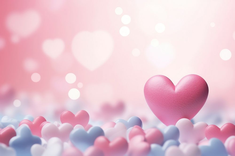Layered heart background backgrounds love | Free Photo Illustration ...