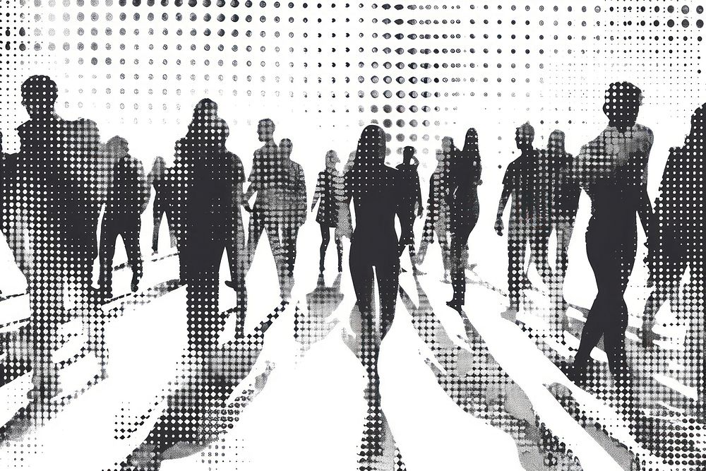 Abstract people dancing effect backgrounds | Free Photo Illustration ...