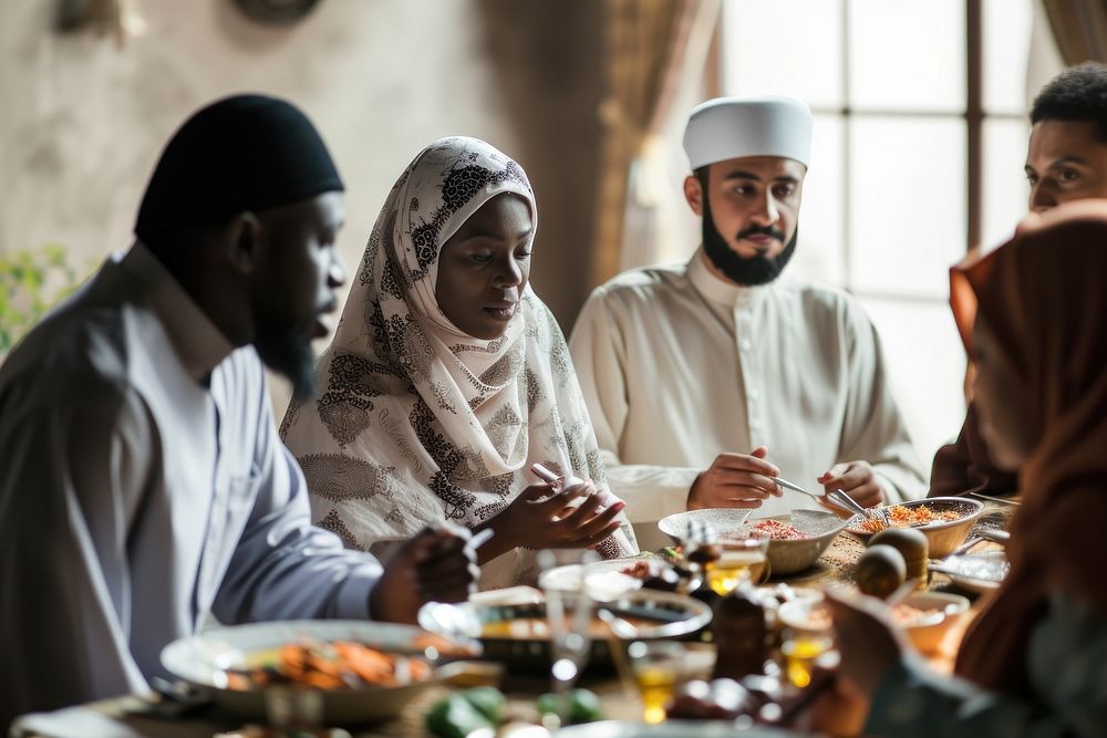 Middle Eastern tradition sitting talking. | Premium Photo - rawpixel