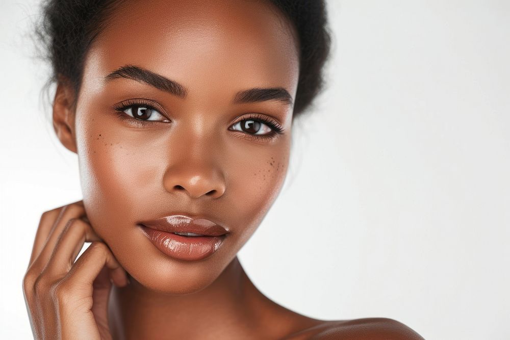 African american woman healthy skin | Premium Photo - rawpixel
