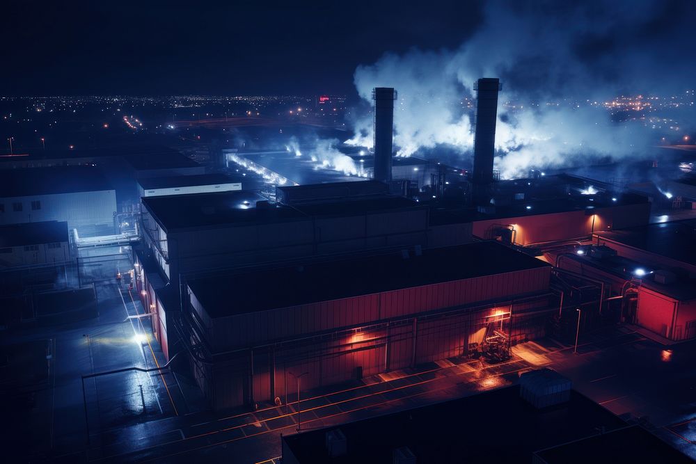 Factory architecture cityscape building. | Free Photo - rawpixel