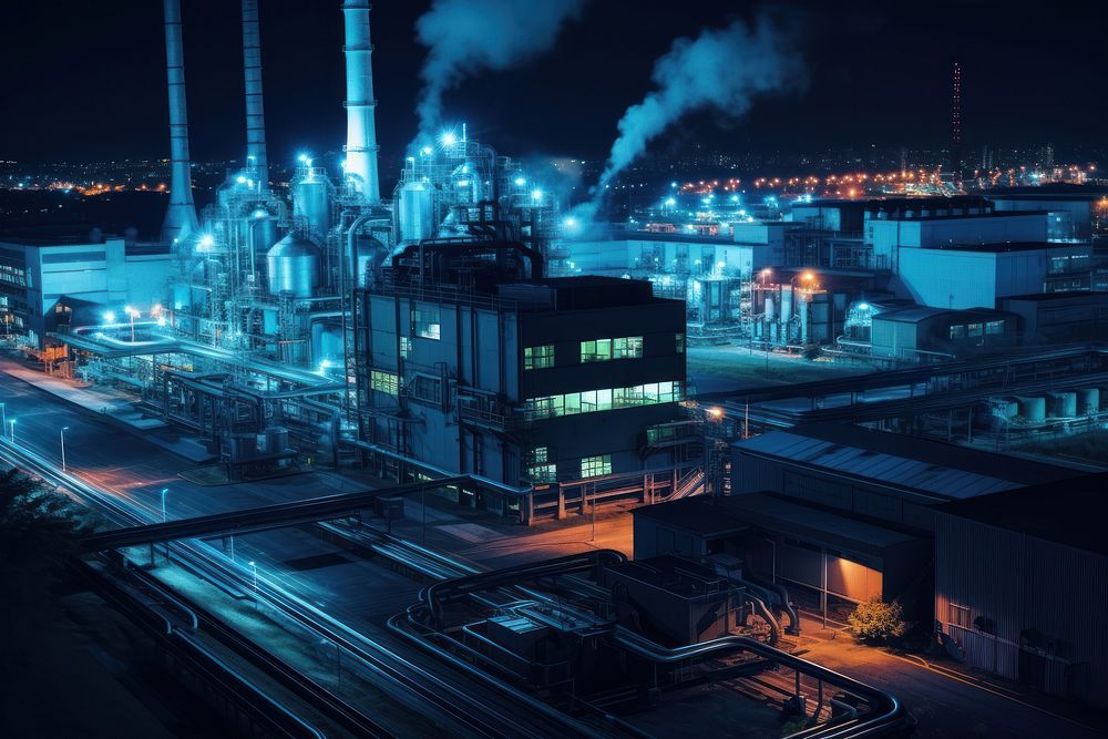 Factory architecture cityscape building. | Premium Photo - rawpixel