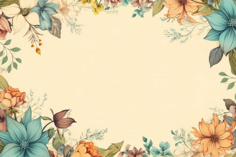 Flower backgrounds pattern paper. | Free Photo Illustration - rawpixel