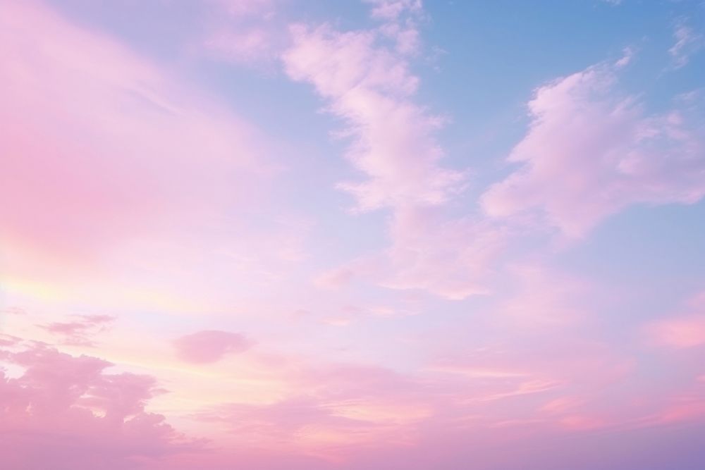 Pastel sky backgrounds outdoors horizon | Free Photo - rawpixel