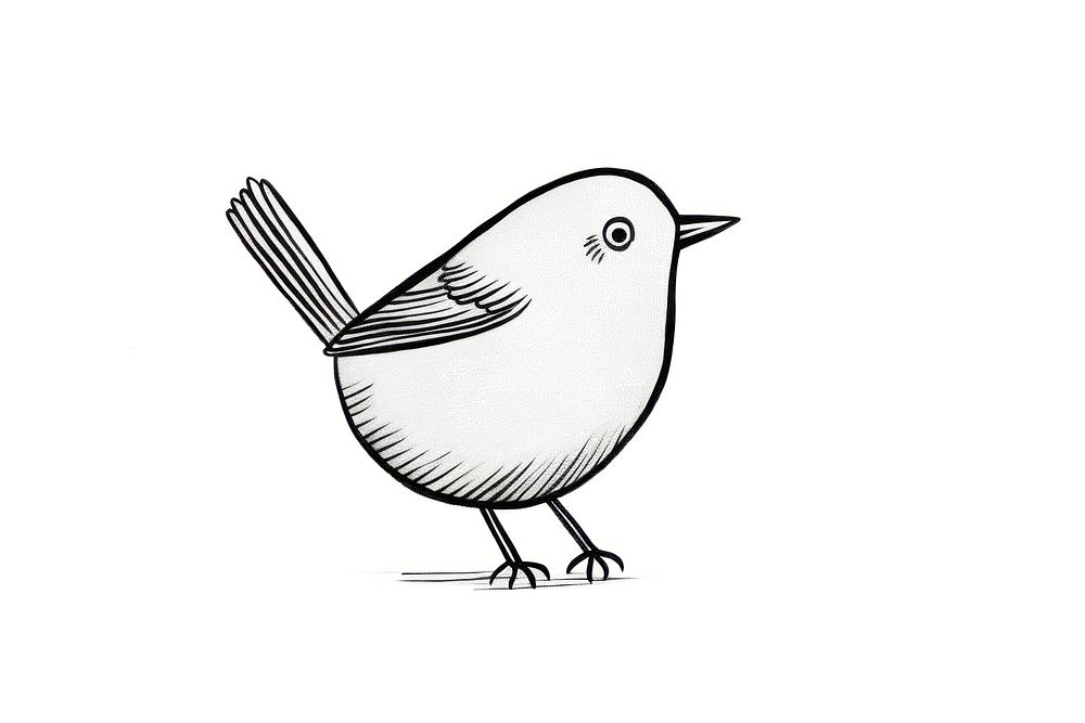 Little bird drawing animal sketch. | Premium Photo Illustration - rawpixel