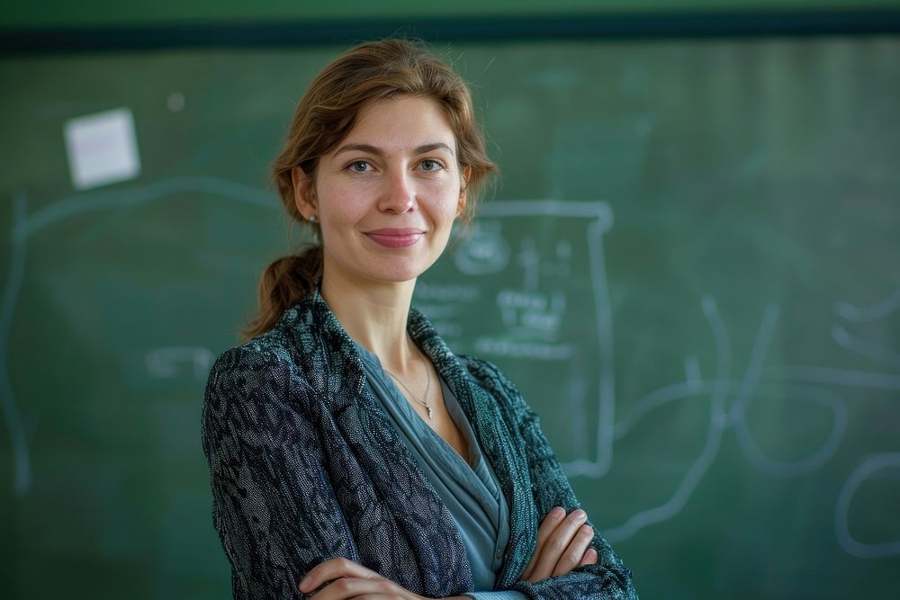 Smiling female teacher education classroom | Free Photo - rawpixel