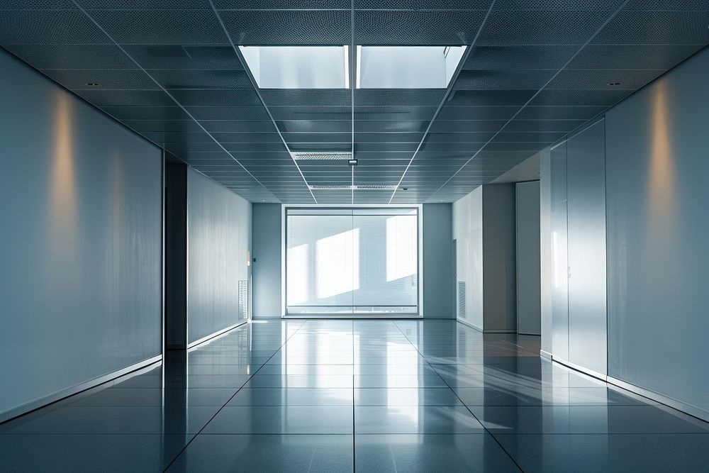 Office building architecture corridor floor. | Premium Photo - rawpixel