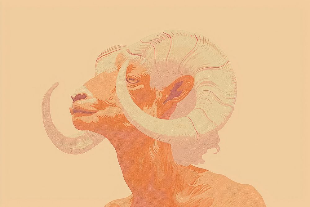 Aries drawing sketch art. | Premium Photo Illustration - rawpixel