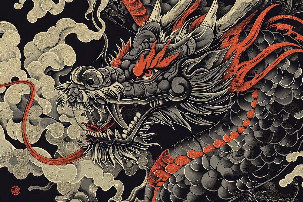 Traditional Asian Dragon dragon representation | Free Photo ...