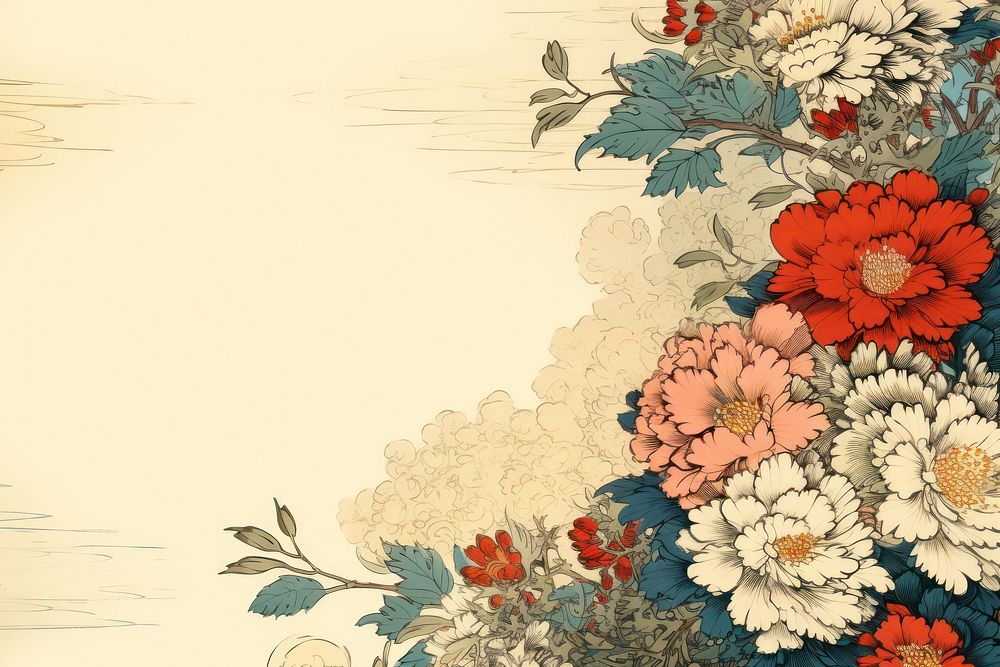 Flower backgrounds pattern plant. | Premium Photo Illustration - rawpixel