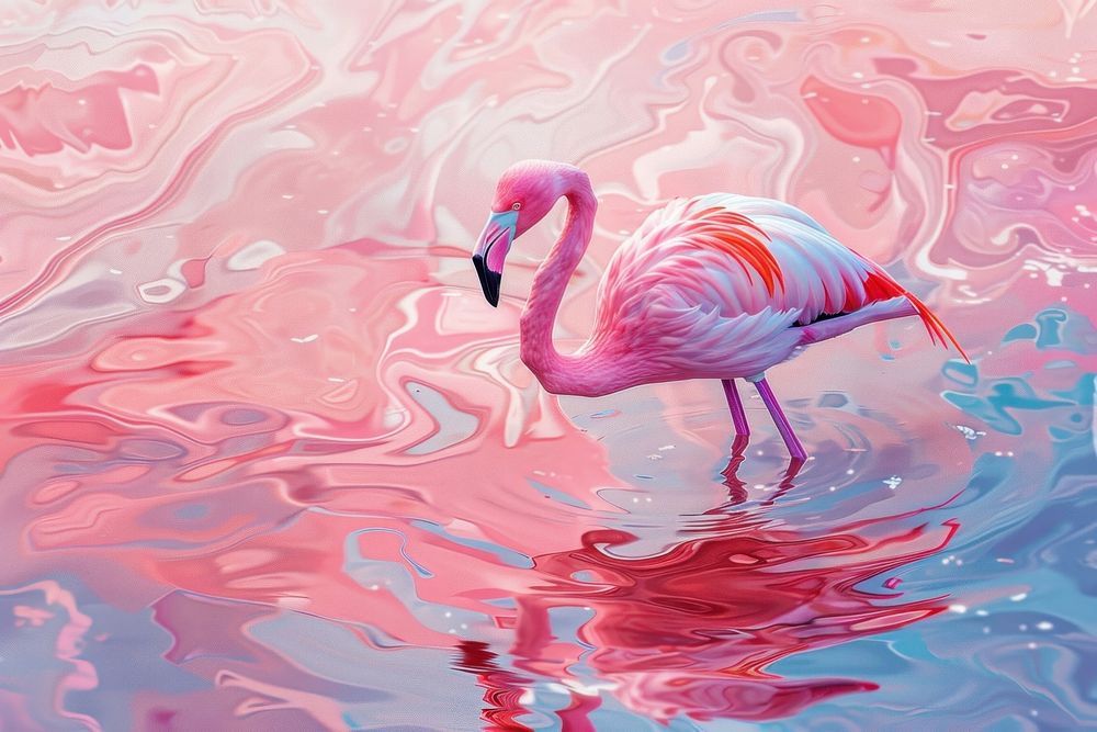 Flamingo backgrounds animal bird. | Premium Photo Illustration - rawpixel