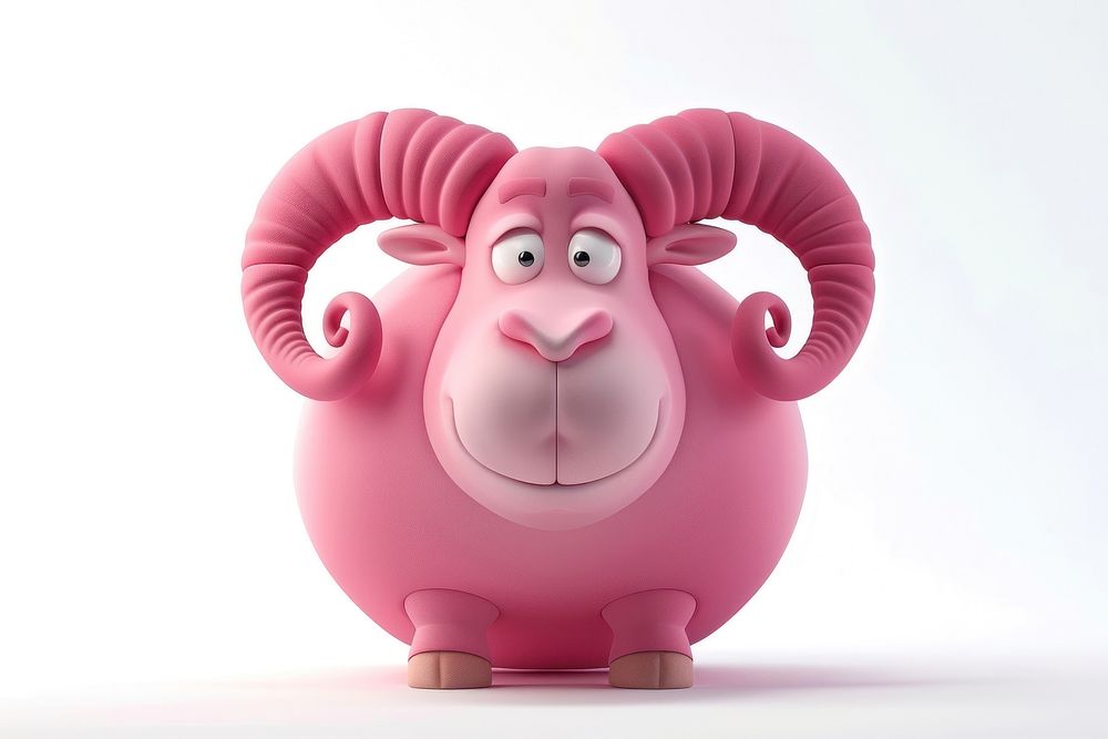 3d Aries Zodiac sign cartoon | Free Photo Illustration - rawpixel