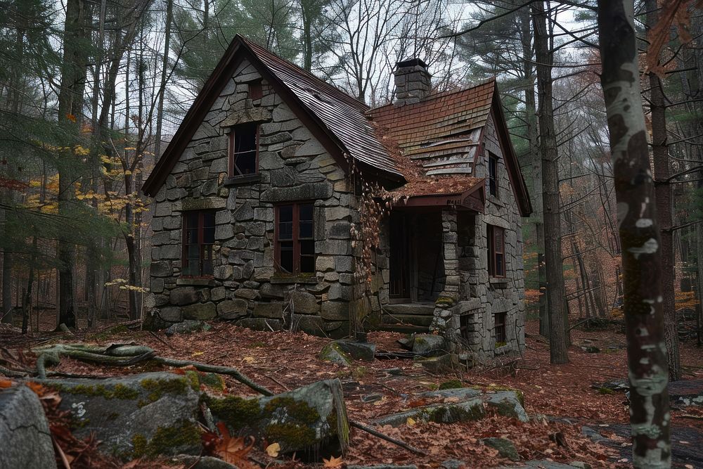 Haunted house architecture building wood. | Premium Photo - rawpixel
