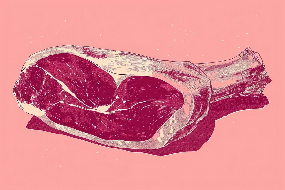Parma ham meat food beef. | Premium Photo Illustration - rawpixel