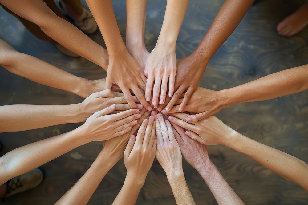 Hand team building adult togetherness | Premium Photo - rawpixel