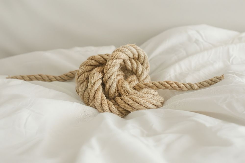 Rope knot bed durability furniture. | Premium Photo - rawpixel