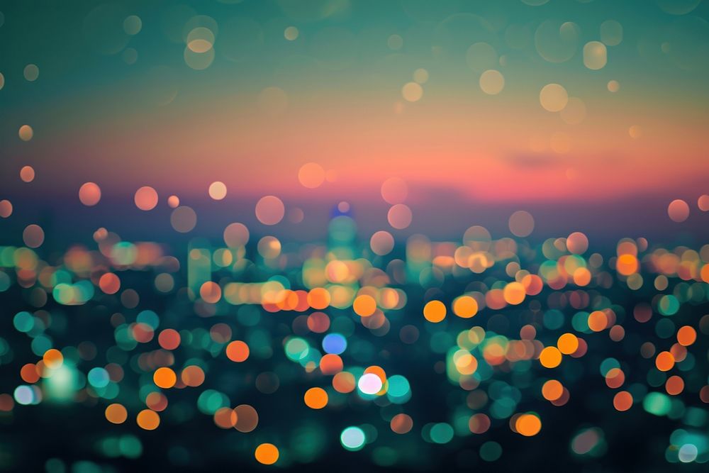 Blurry lights backgrounds lighting outdoors | Free Photo - rawpixel