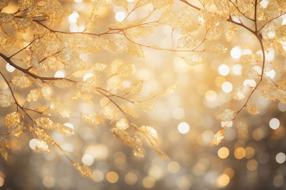 Gold tree branch pattern glitter | Free Photo - rawpixel