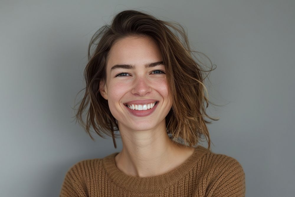 Smiling woman teeth adult smile. | Premium Photo - rawpixel