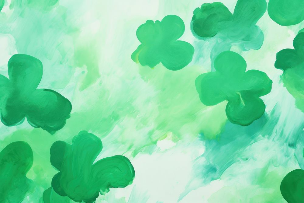 Shamrock backgrounds abstract green. | Free Photo Illustration - rawpixel