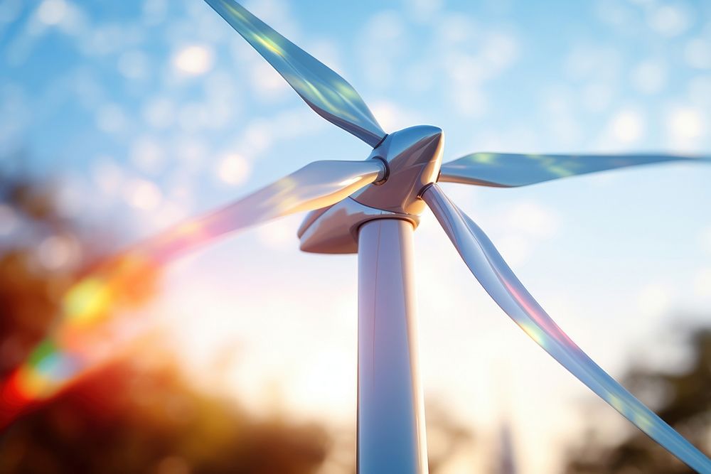 Wind turbine machine electricity technology. | Premium Photo - rawpixel