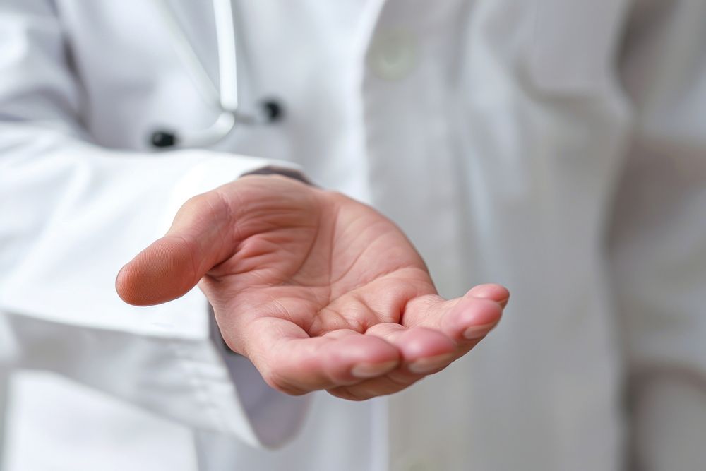 Doctor holding hand We Care | Premium Photo - rawpixel