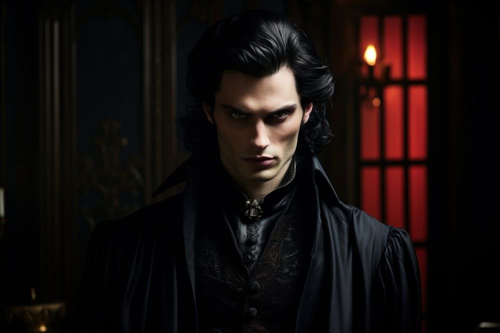Vampire portrait adult male. | Premium Photo - rawpixel