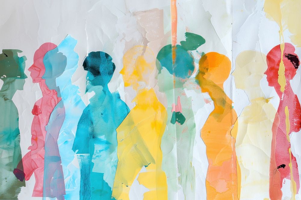 People party abstract painting adult. | Free Photo Illustration - rawpixel