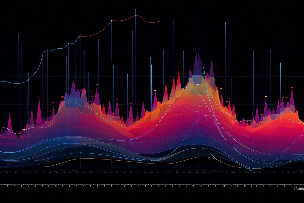 Chart backgrounds line technology. | Premium Photo Illustration - rawpixel