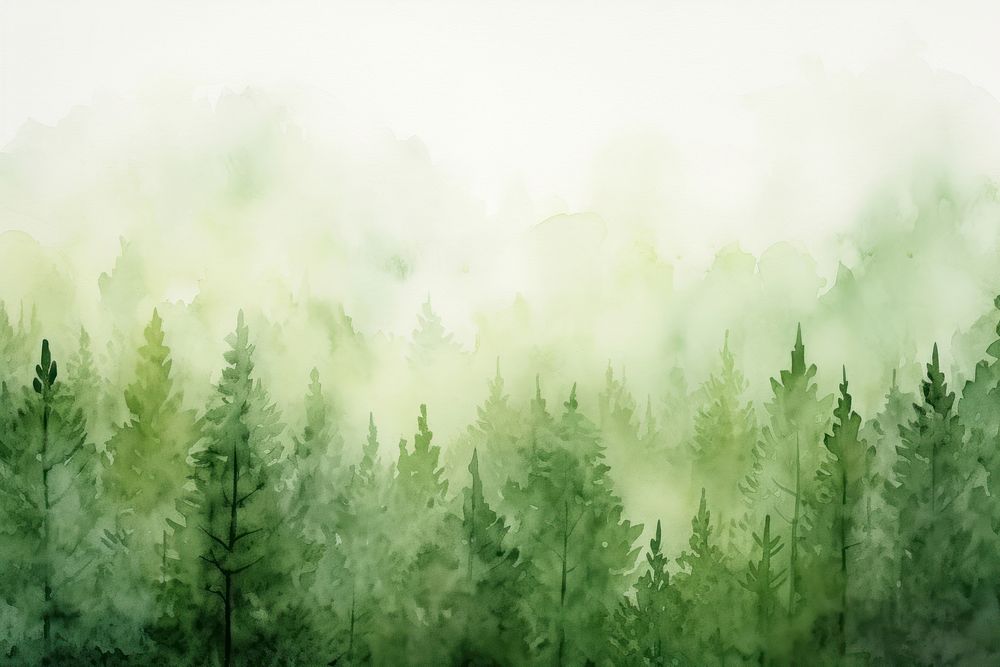 Forest backgrounds landscape outdoors. | Premium Photo Illustration ...