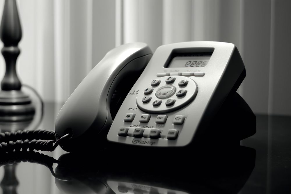2000s telephone electronics technology monochrome. | Free Photo - rawpixel